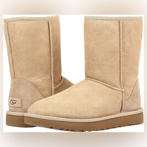 UGG | Shoes | Ugg Classic Short Sand Boots New In Box Size 9 Womens ...